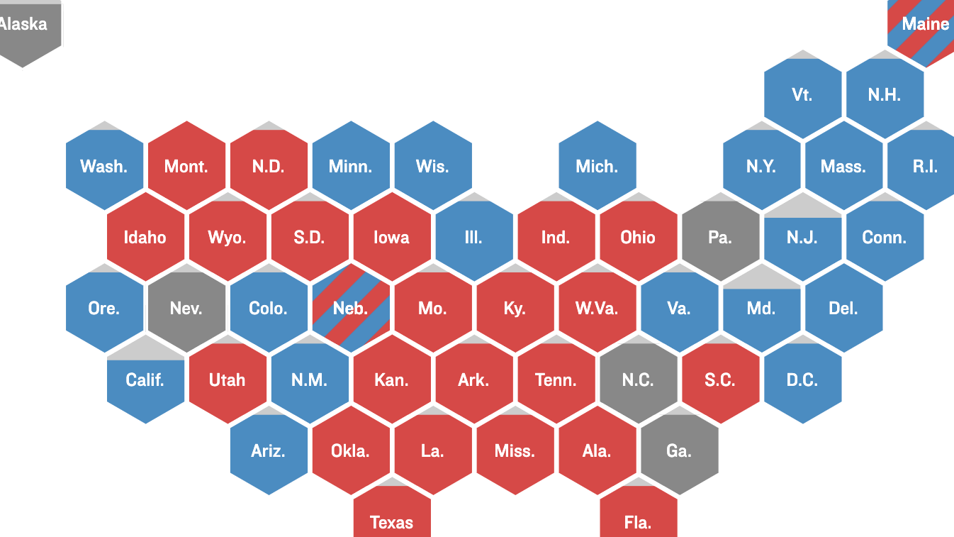 Where Presidential Election Votes Are Still Being Counted : NPR
