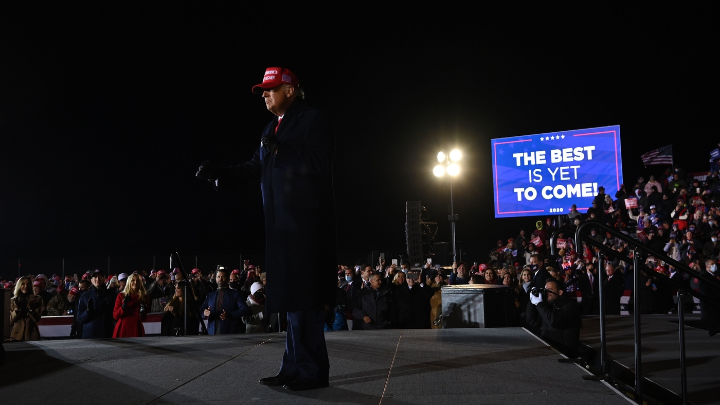 Trump Tried To Make This Election 2016 Again. It Didn't Go As Planned : NPR