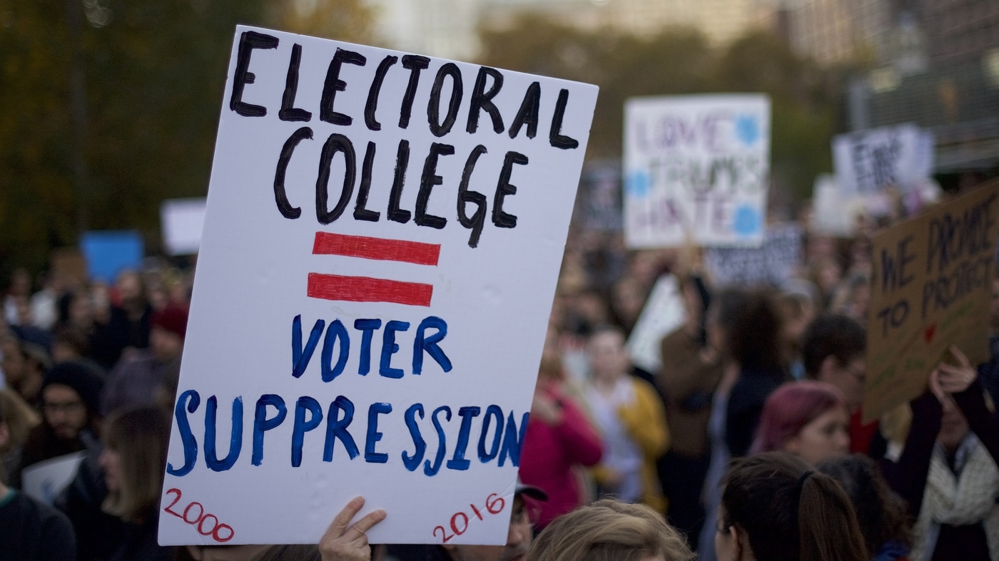 Colorado Votes To Join The National Popular Vote Compact : NPR