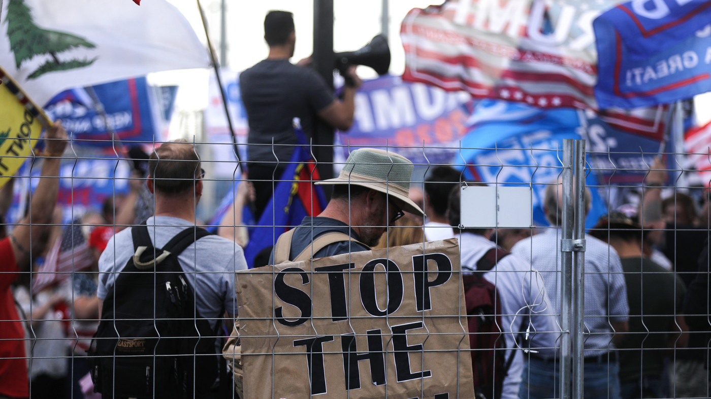 Right-Wing Groups Stage Rallies In Protest Of Trump Loss : Updates ...