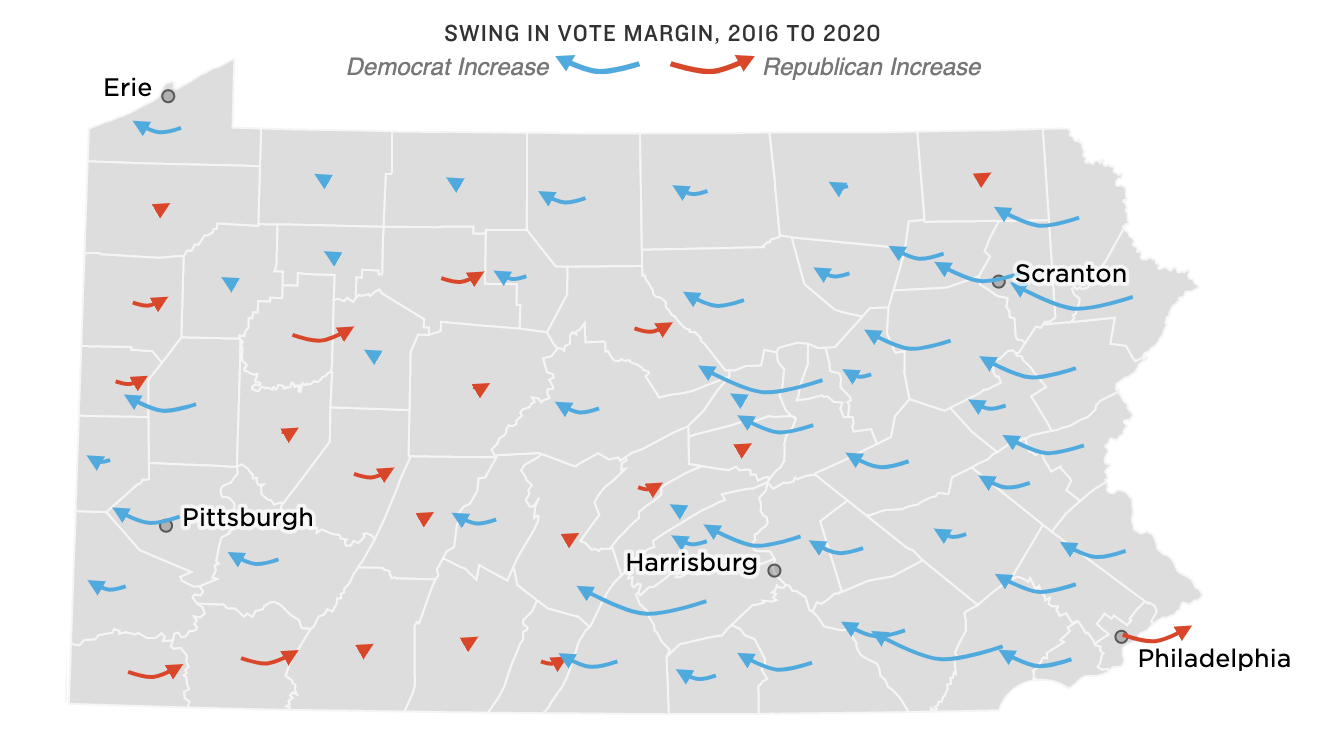 How Philadelphia's Suburbs Helped Biden Win Pennsylvania : NPR