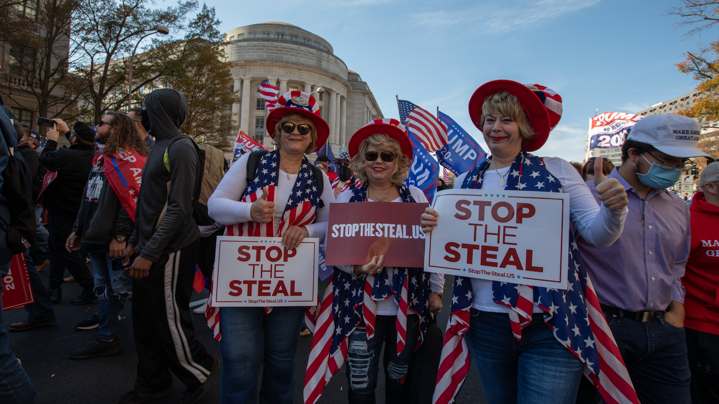 PHOTOS: Trump Supporters Rally In Washington To Oppose 2020 Election ...