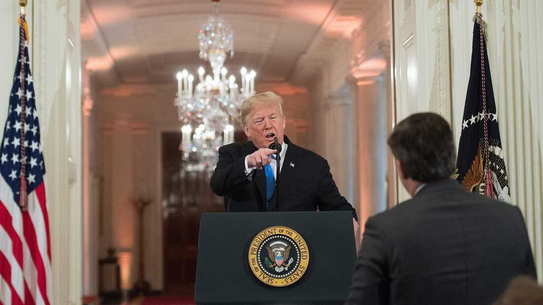 White House Reporters Reflect On Covering President Trump : Consider ...