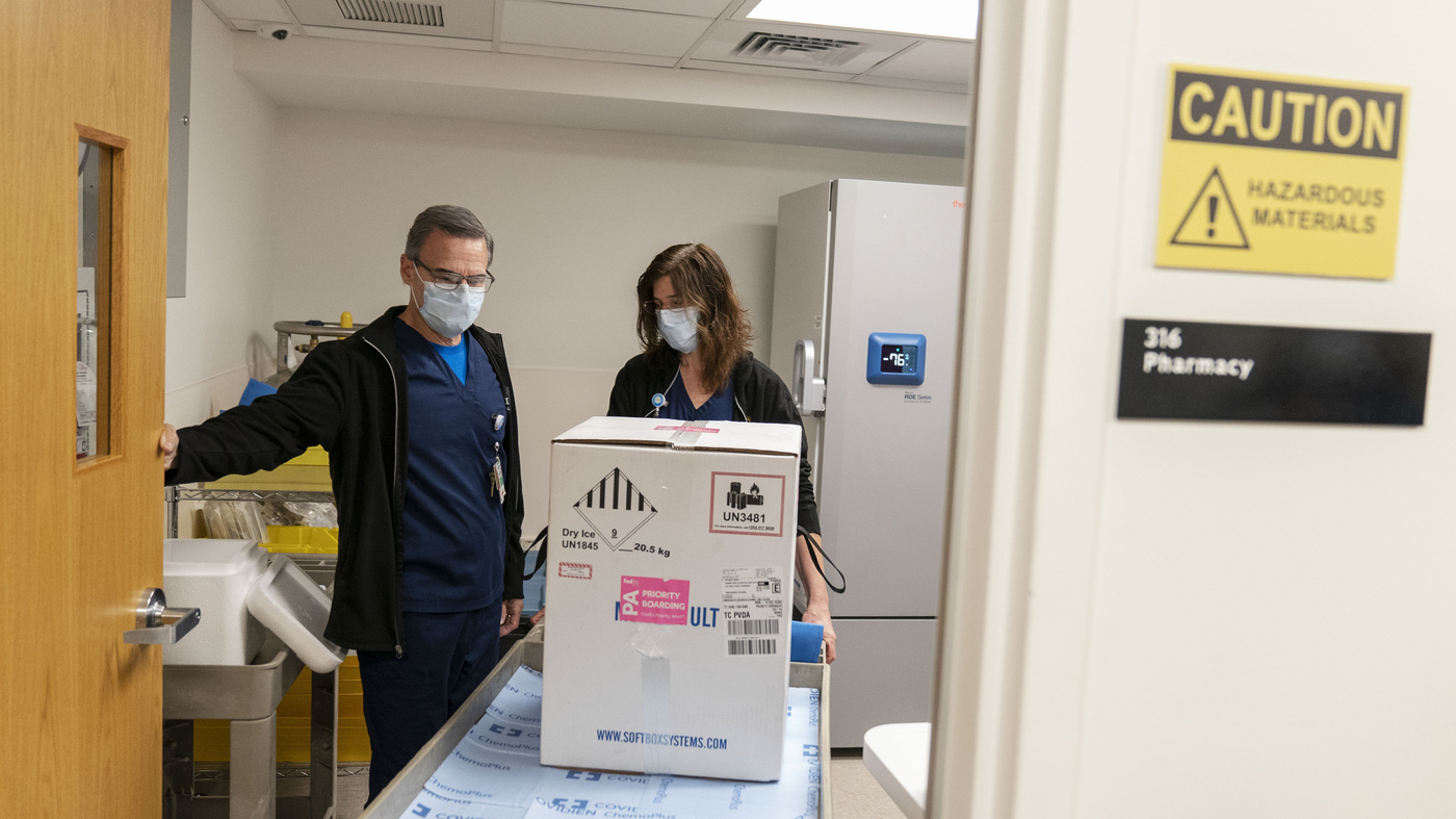 U.S. Starts Vaccinating People Against COVID-19 : Coronavirus Updates : NPR