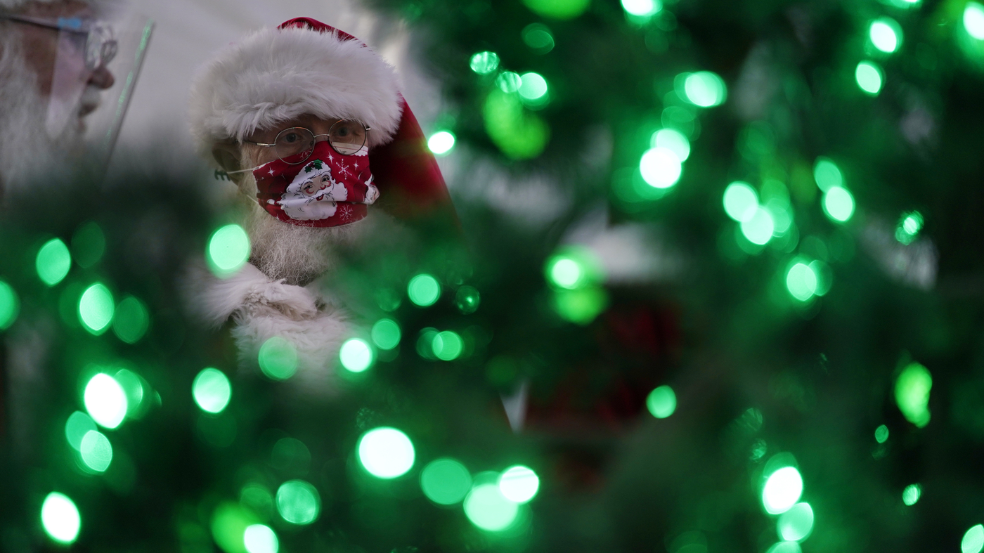 Don't Worry, Kids: Fauci Says Santa Is Vaccinated : NPR