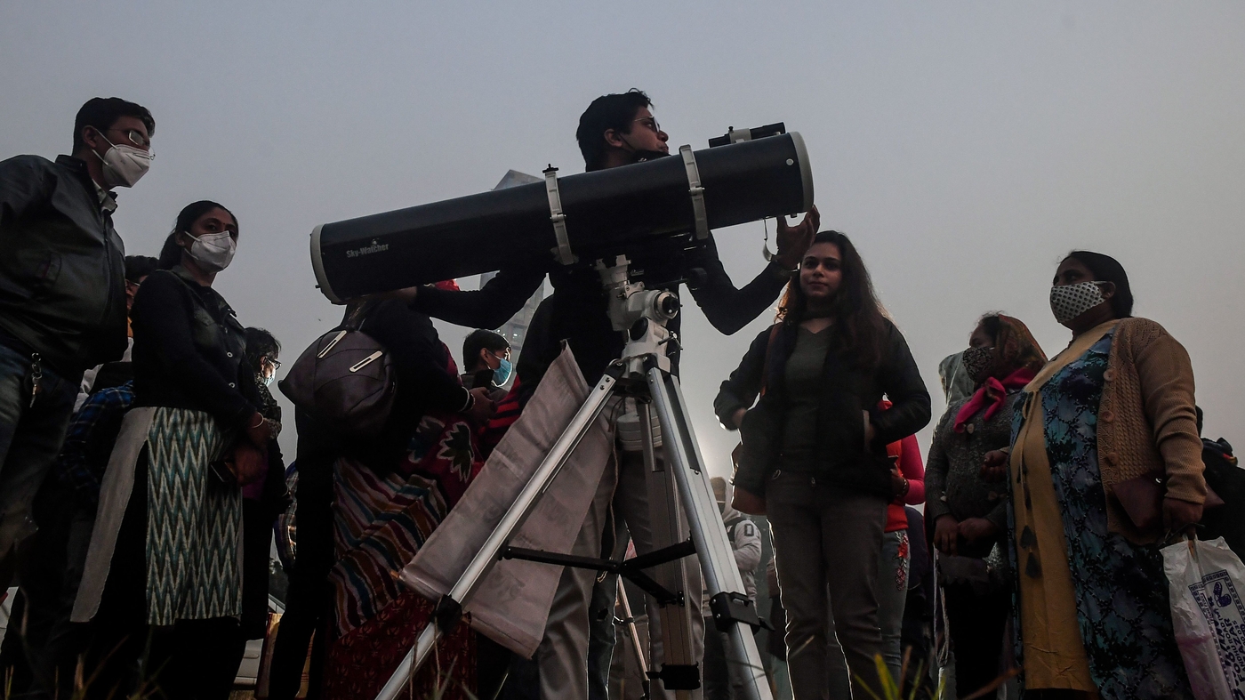 Photos Of Great Conjunction Taken From Around The World : NPR