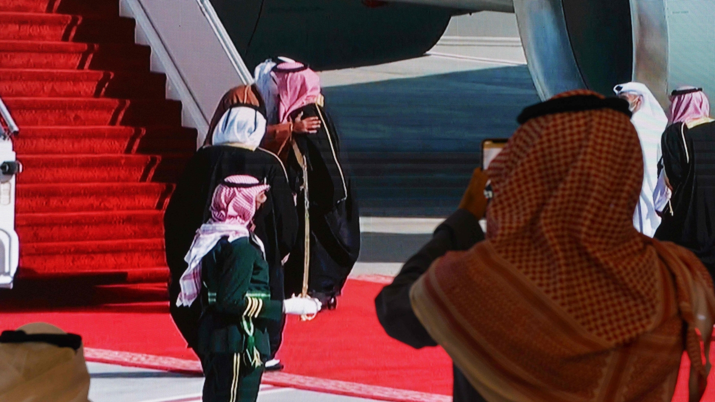 Saudi Arabia And Qatar Lower Tensions In U.S.-Backed Agreement : NPR