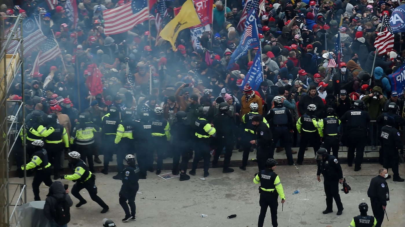 How The Storming Of The Capitol Was — And Wasn't — About Police : Code ...