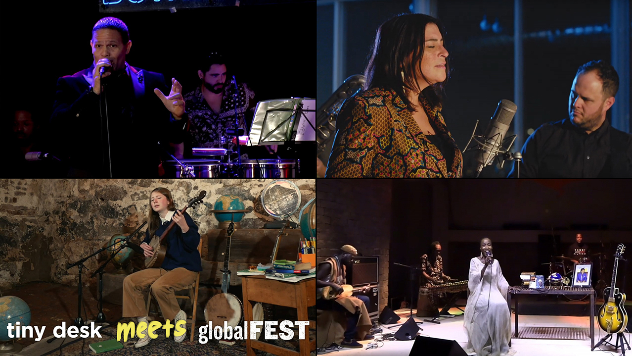 Tiny Desk Meets globalFEST: Edwin Perez, Elisapie, Nora Brown, Rokia Traoré : NPR