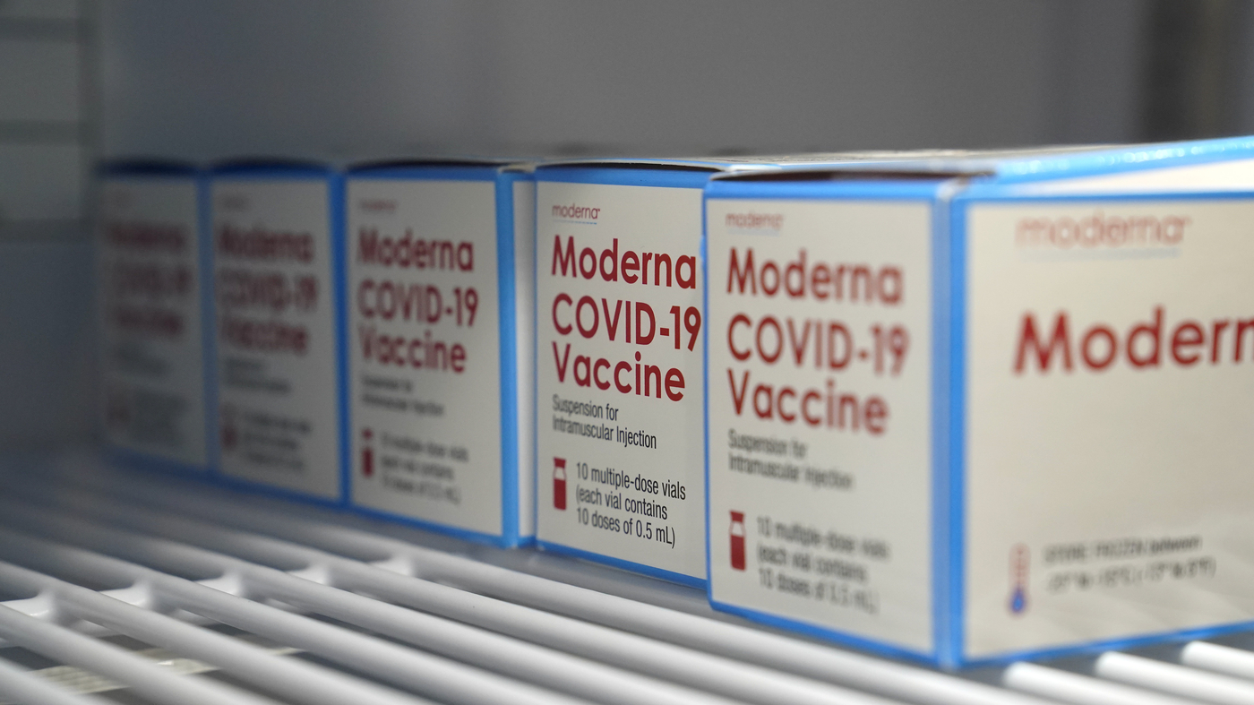 4,400 Moderna Vaccine Doses Not Kept Cold Enough May Be Unusable : NPR