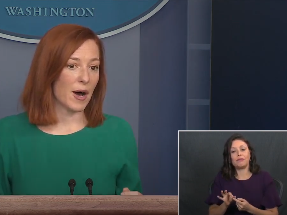 White House Enlists ASL Interpreters For Daily Press Briefings | NCPR News