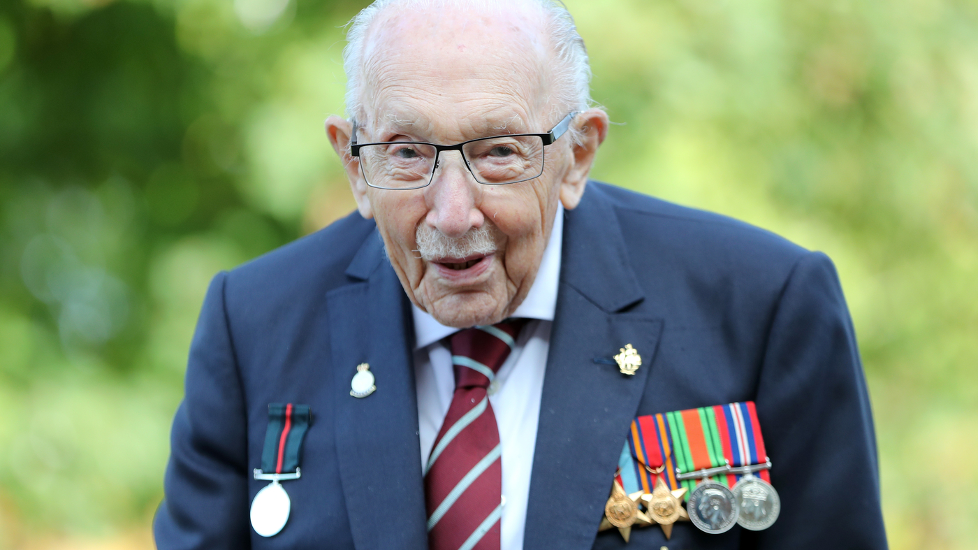 Captain Tom, 100-Year-Old Who Inspired Millions, Is Hospitalized With ...