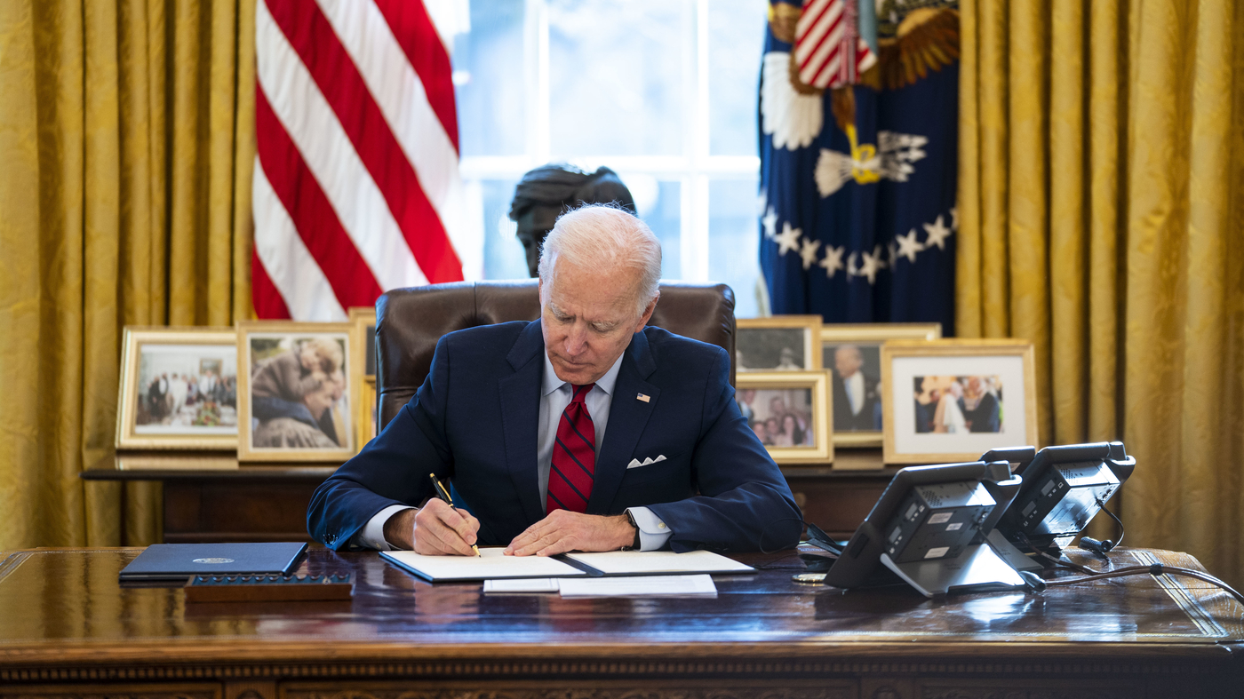 Biden Executive Orders: How He Stacks Up With Other Presidents : NPR