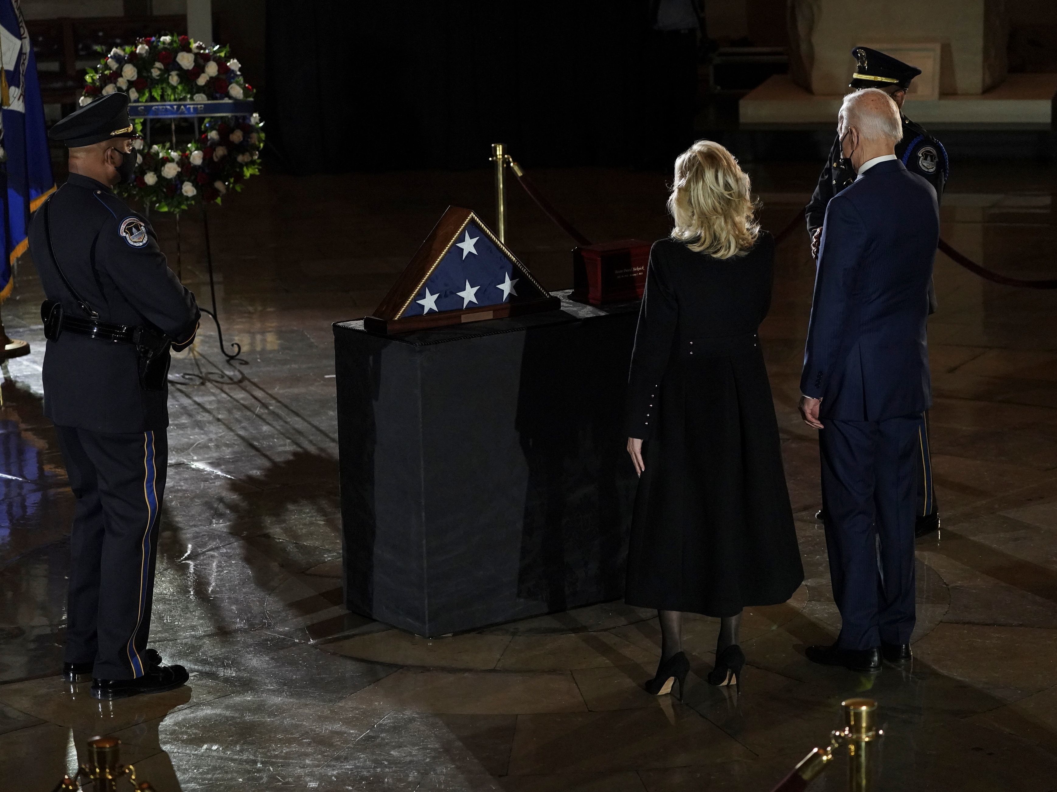 Brian Sicknick, Capitol Police Officer Slain By Mob, Lies In Honor In ...