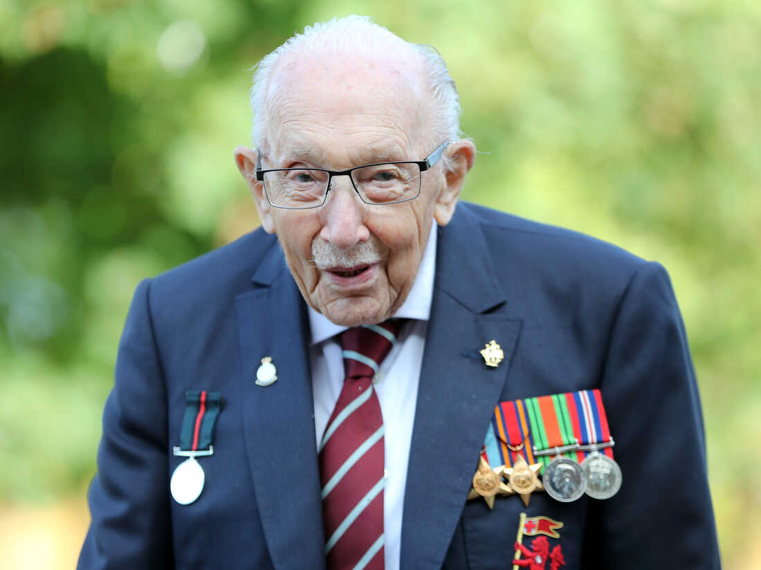 Captain Tom, Centenarian Who Inspired The U.K. With His Fundraising ...