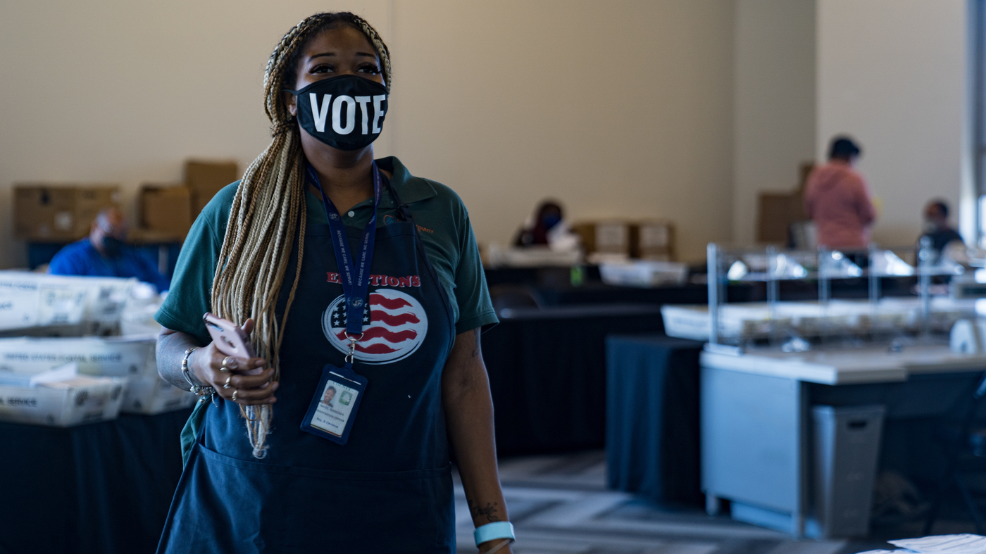 The Conspiracy Theory-Driven Threats Georgia Election Workers Faced : NPR