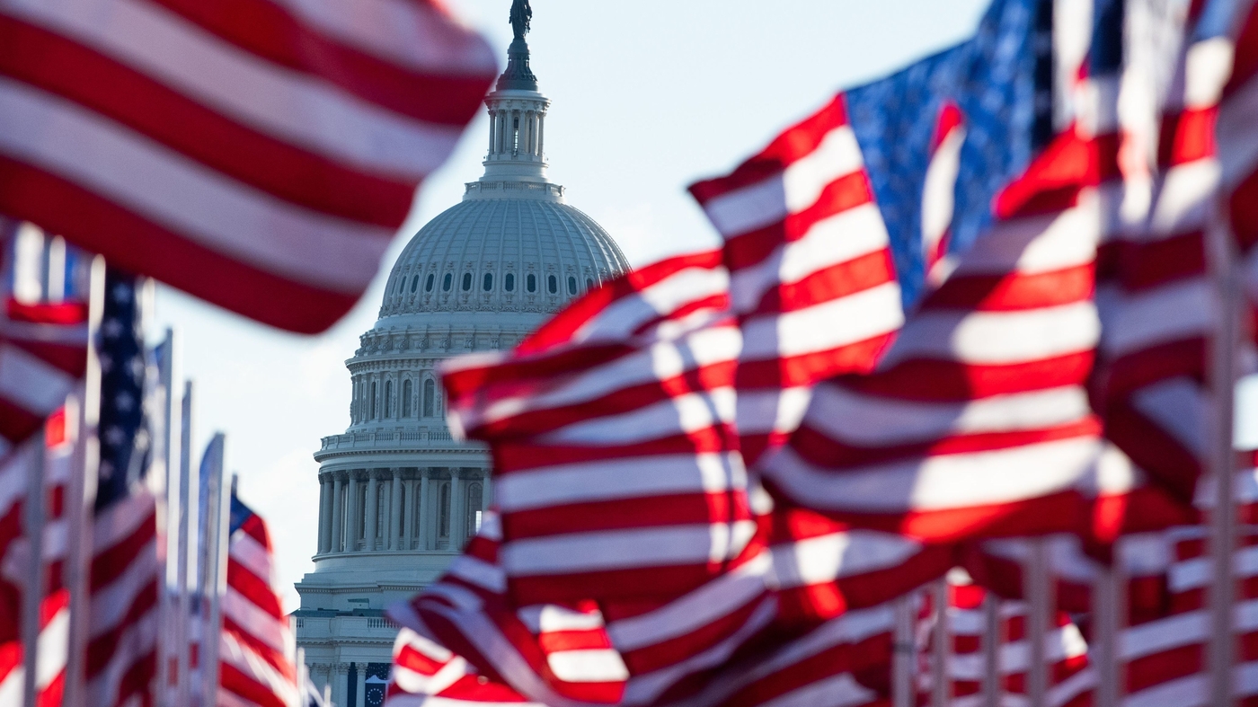 Opinion: The American Flag Flies For Democracy, Not Against It : NPR