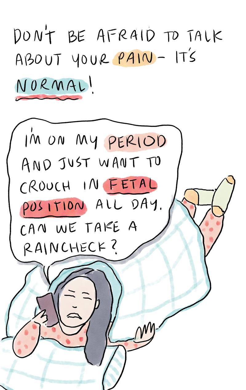 A Mini Zine On How To Fight Menstrual Period Stigma : Goats and Soda : NPR