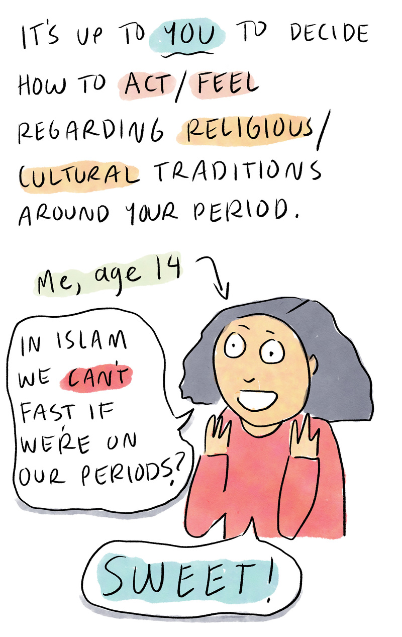 A Mini Zine On How To Fight Menstrual Period Stigma : Goats and Soda : NPR