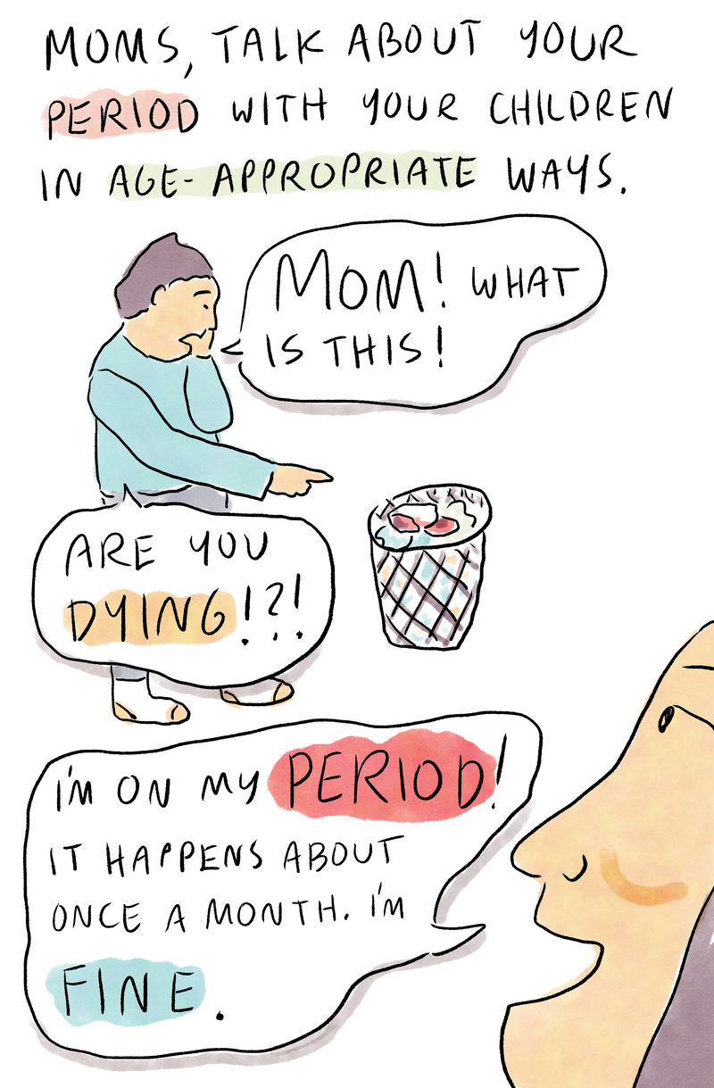 A Mini Zine On How To Fight Menstrual Period Stigma : Goats and Soda : NPR