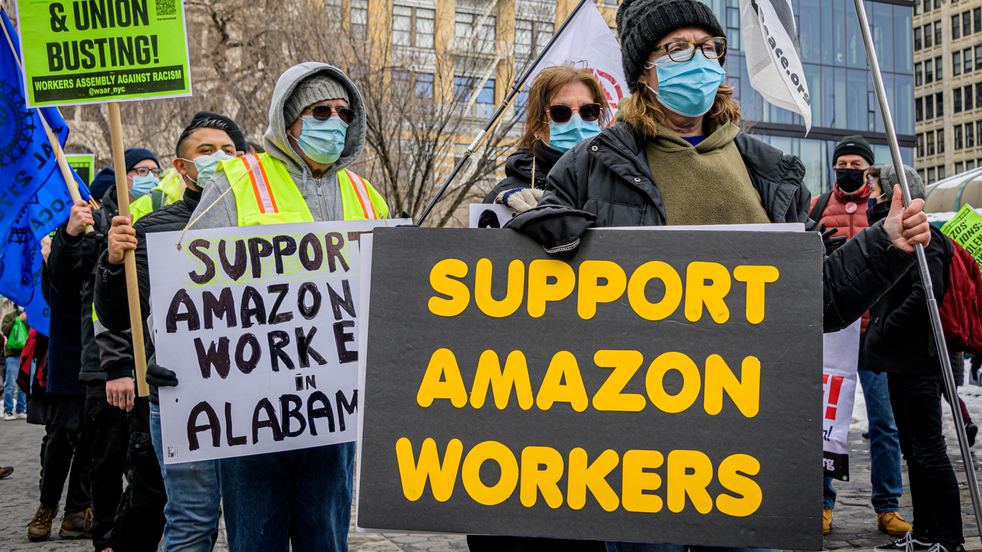 Amazon Warehouse in Alabama Holds Retail Union Vote : The Indicator ...