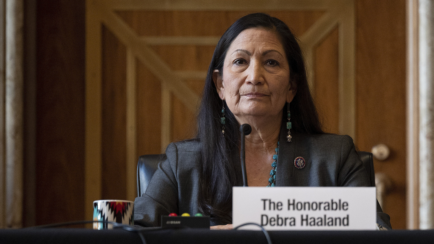 Interior Nominee Deb Haaland Faces Tough Questions On Climate Goals : NPR