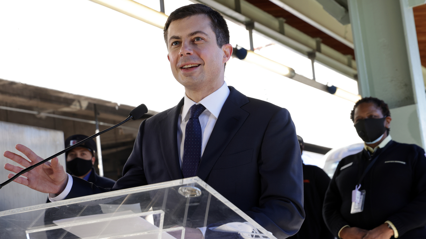 Pete Buttigieg: $2 Trillion Infrastructure Plan Is A 'Common Sense Investment' : NPR