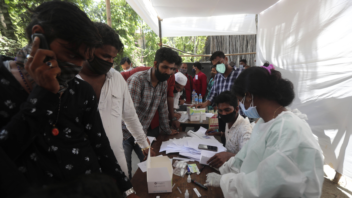 India Surpasses 100,000 New Coronavirus Cases In A Day : Coronavirus ...