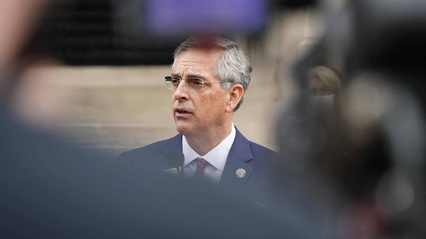 Georgia Secretary Of State Defends State's New Voting Law : NPR