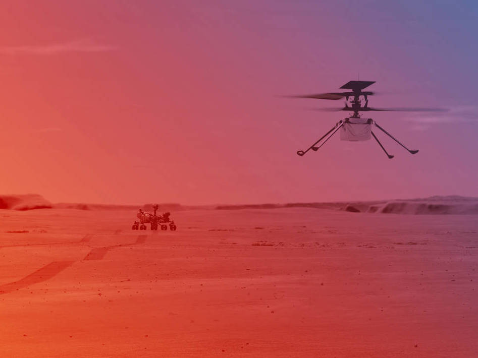 Success! NASA's Ingenuity Makes 1st Powered Flight On Mars | NCPR News