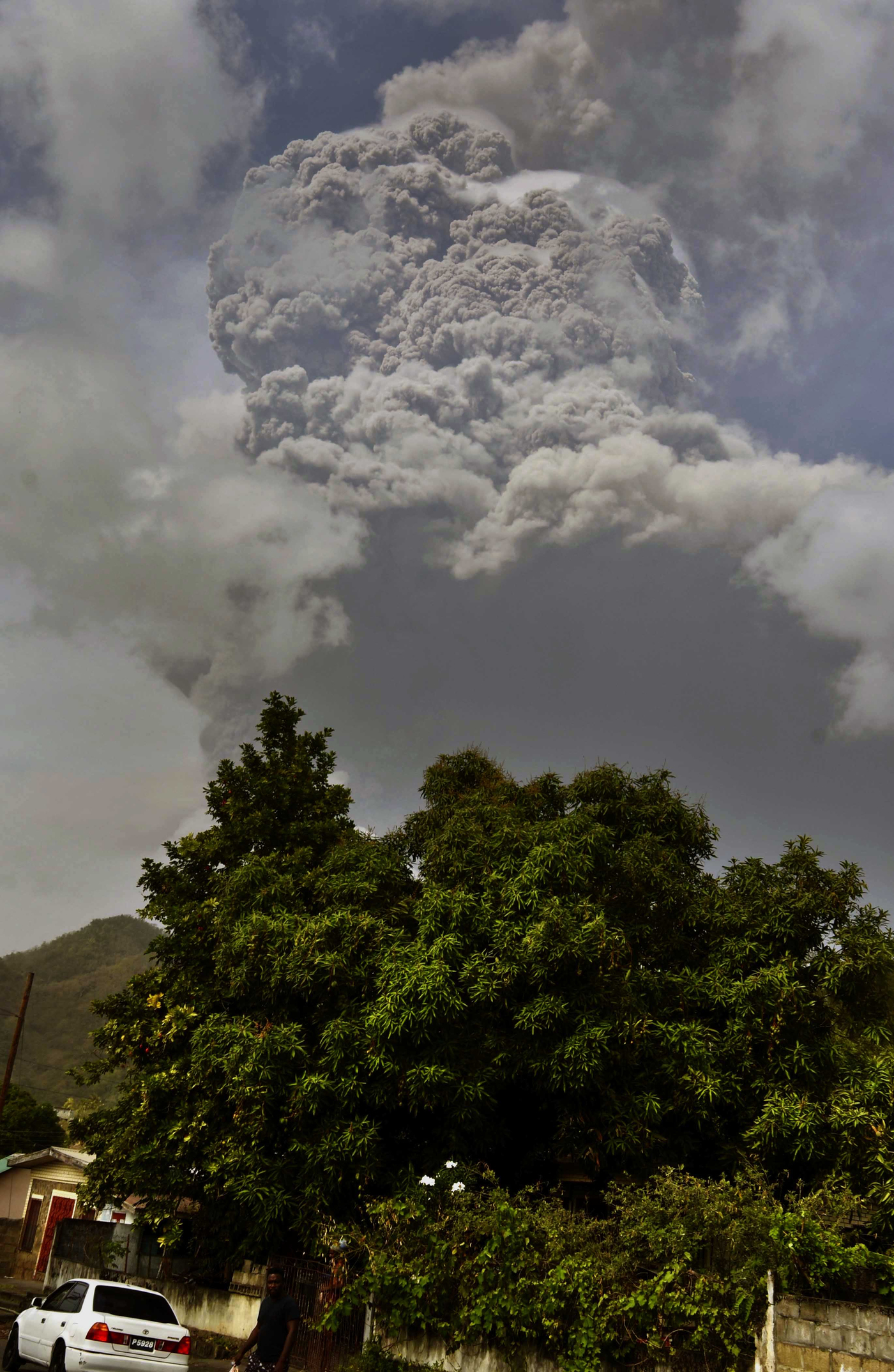 Volcano Erupts On Caribbean Island Of St. Vincent : NPR