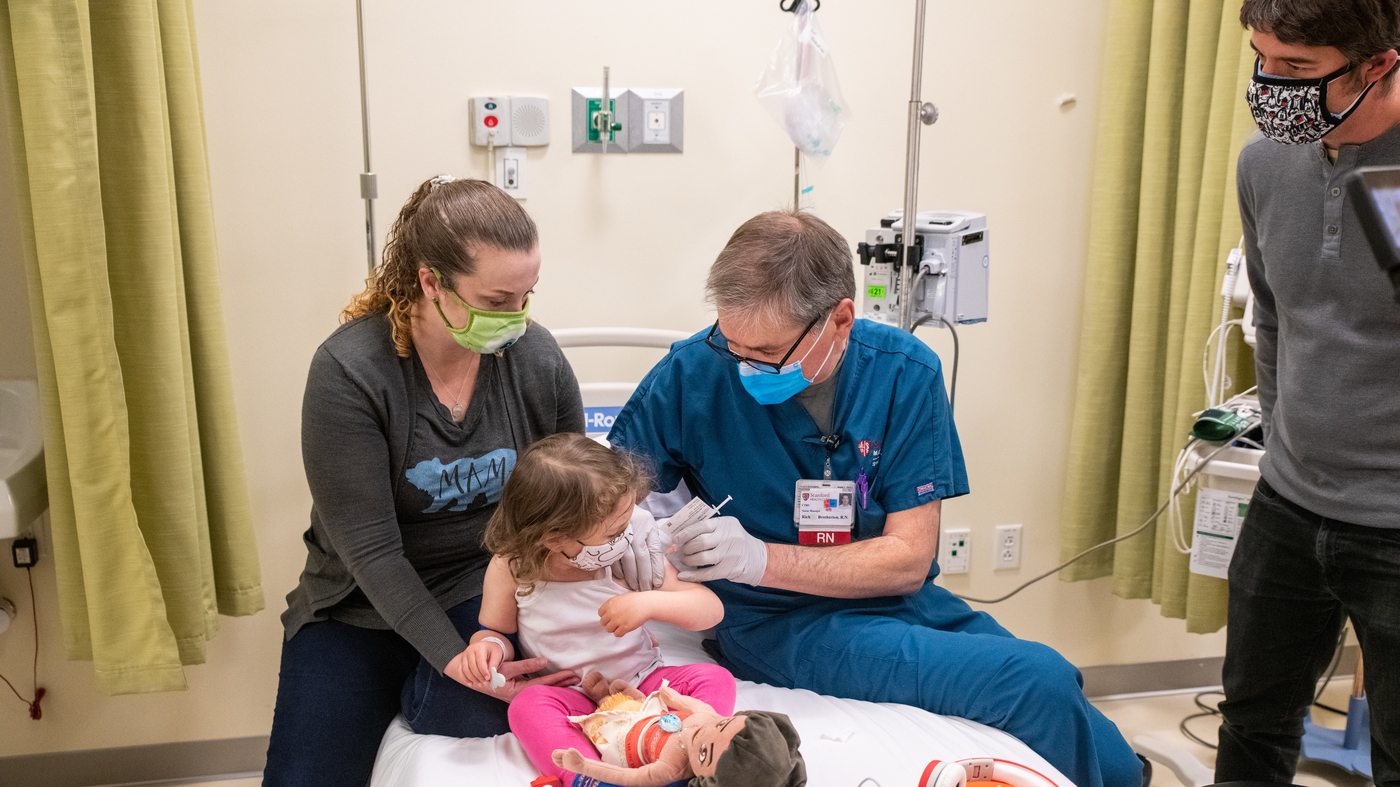 COVID-19 Vaccine Trials Underway For Kids 5 And Younger : NPR