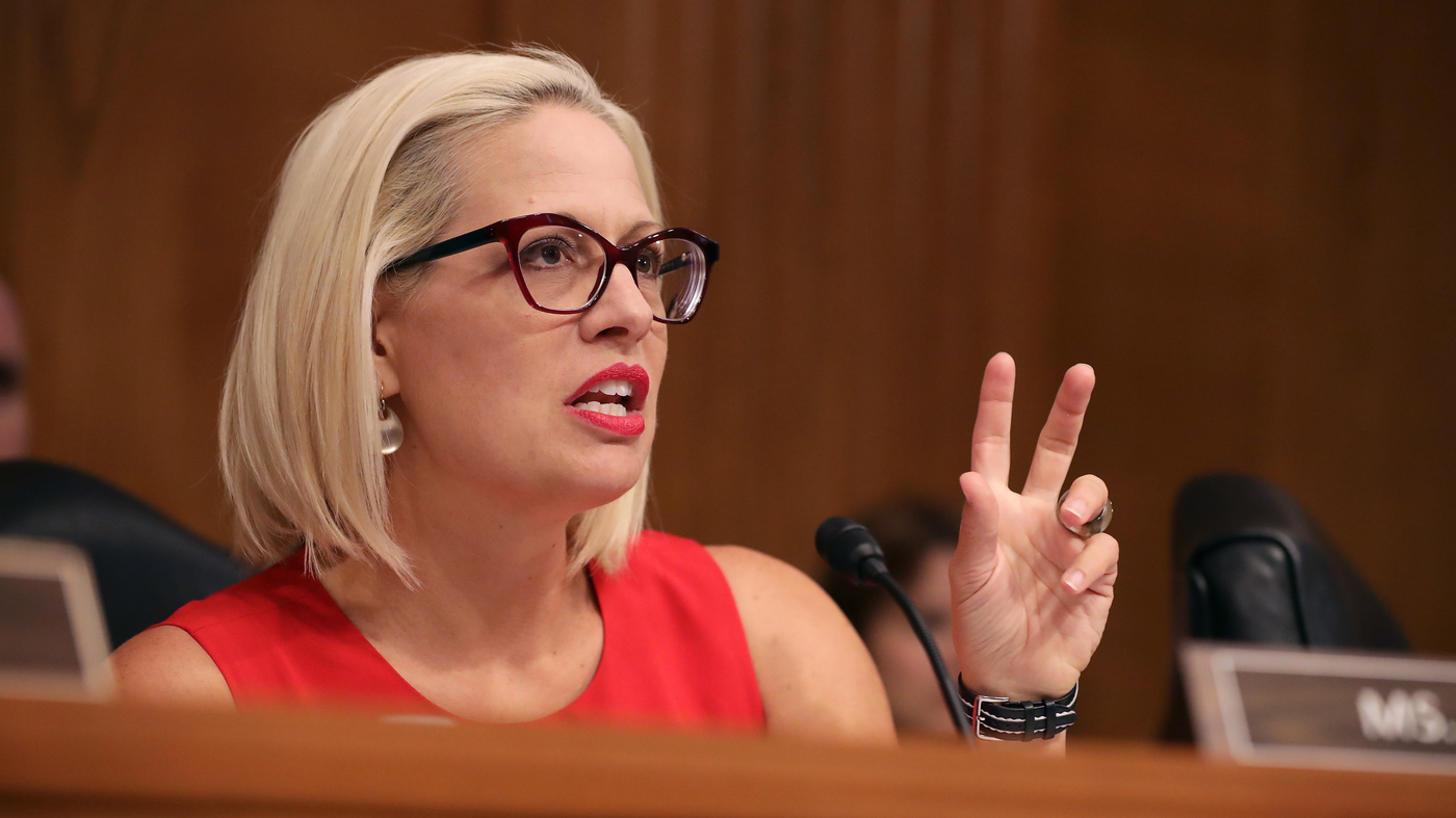 Georgia, Arizona Senators Show Democrats' Progressive-Centrist Split : NPR