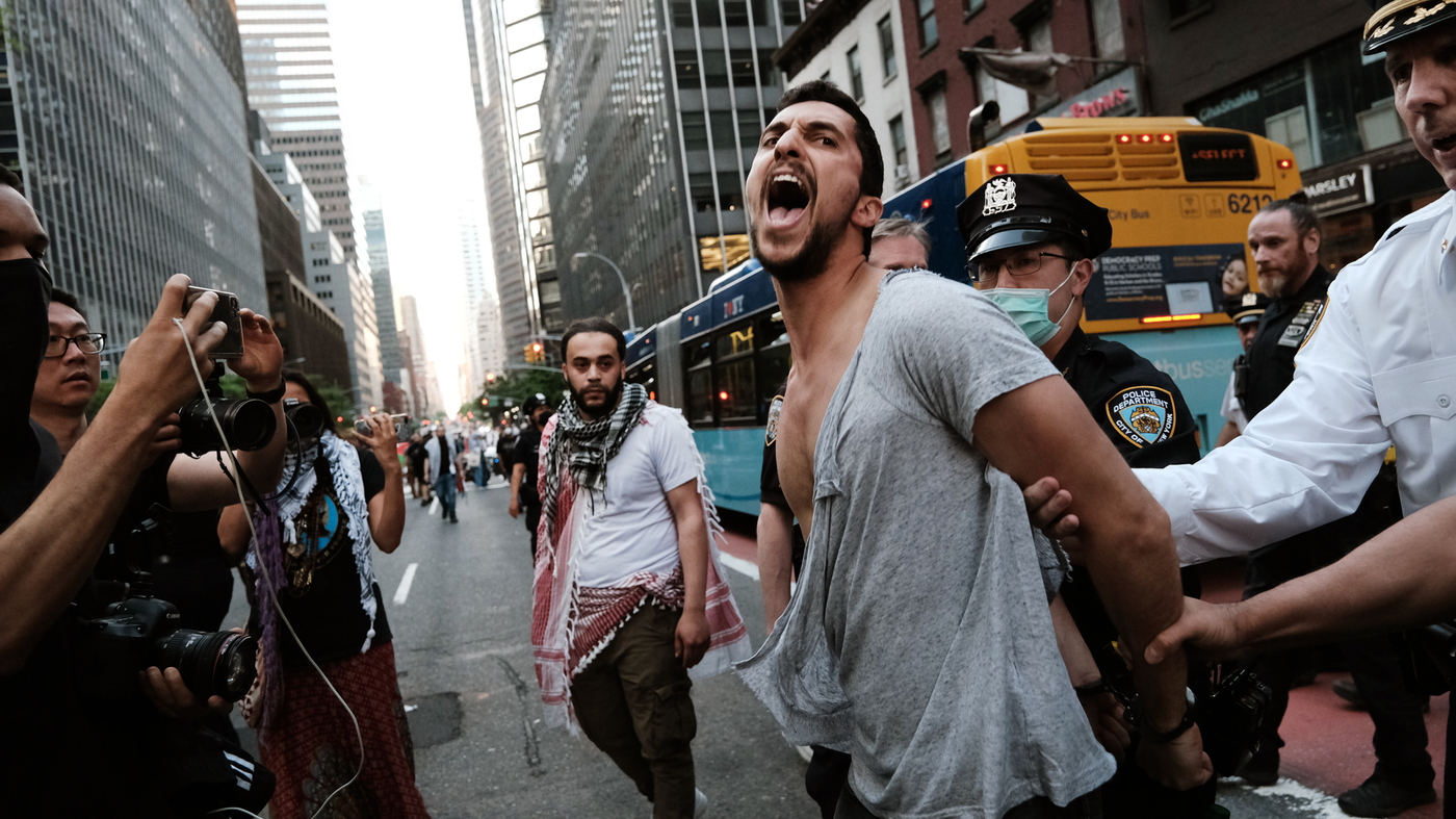 PHOTOS: Across The U.S., People Protest The Violence In Gaza And Israel ...