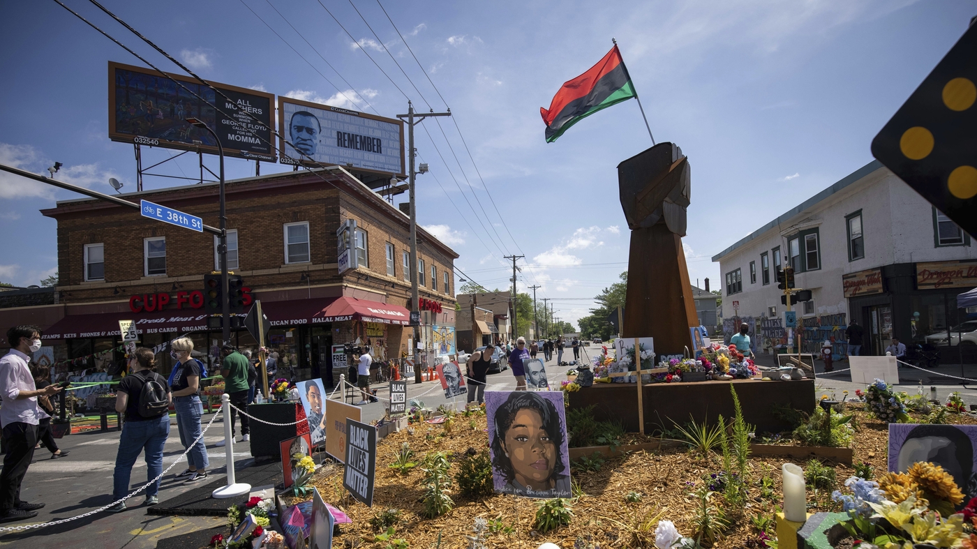 1 Person Shot Near The Site Of George Floyd's Murder On The Anniversary ...