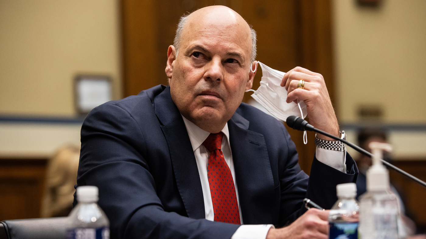 Louis DeJoy Is Under Investigation Over Political Fundraising : NPR