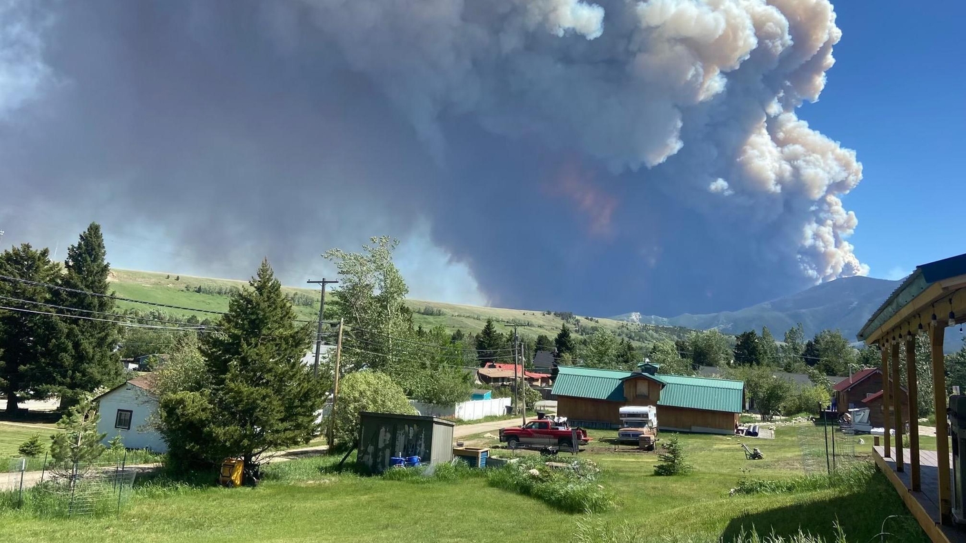 New Wildfires In Western U.S. At 10-Year High : NPR