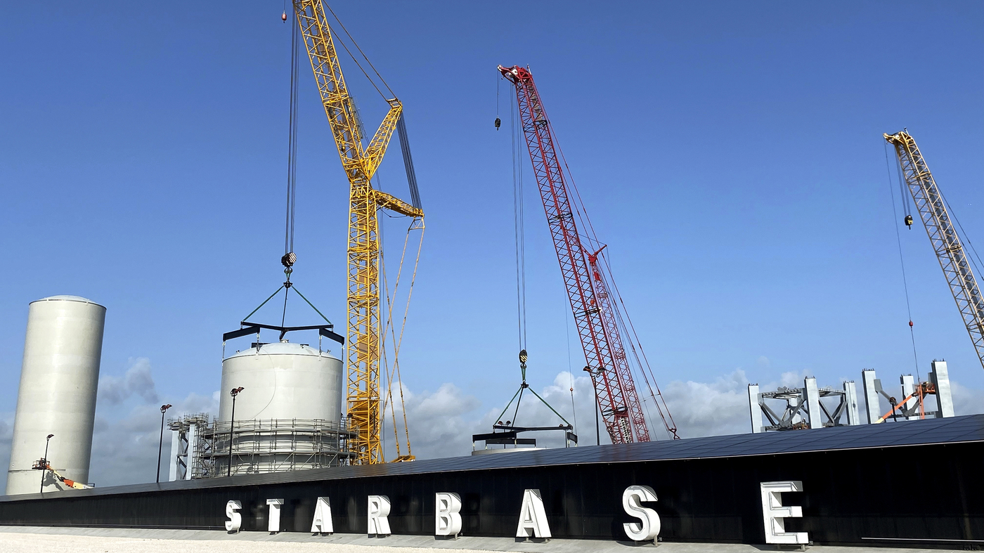 SpaceX's New Rocket Factory Is Making Its Texas Neighbors Mad : NPR