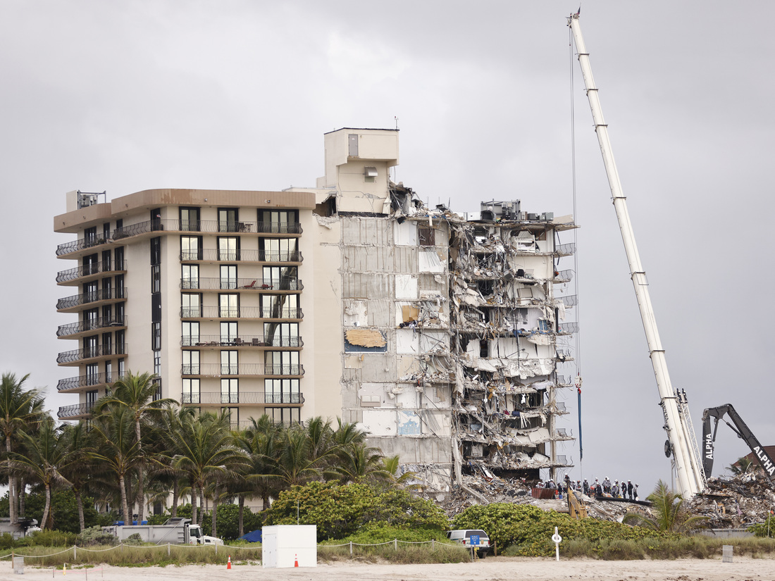 Live Updates: Miami-Area Condo Collapse : NPR