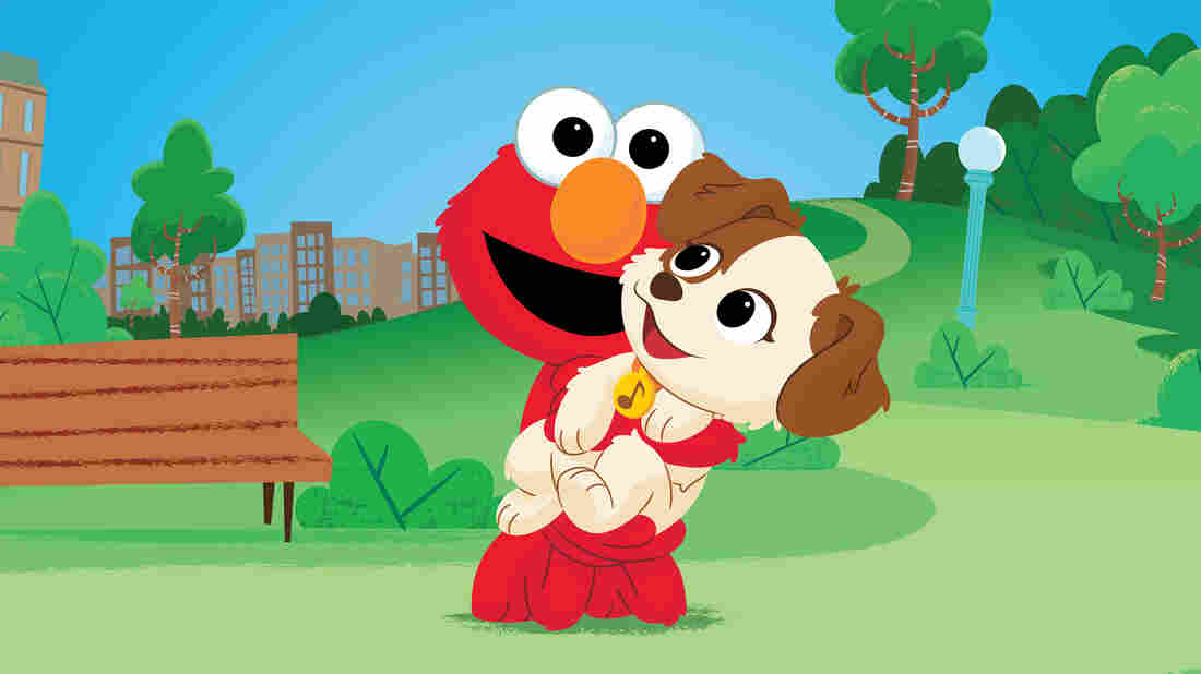 Sesame Street's Elmo Adopts A Puppy Named Tango : NPR