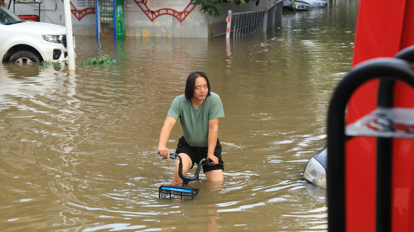 Flooding In China: The City Of Zhengzhou Reels After Historic Rains : NPR