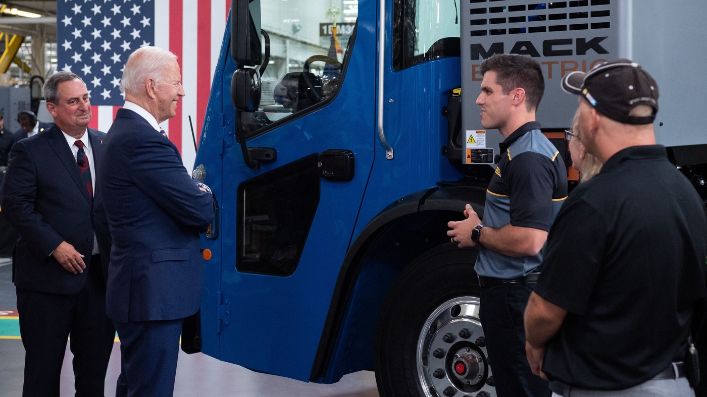 Electric Cars Will Be The Center Of Biden's Latest Climate Action : NPR