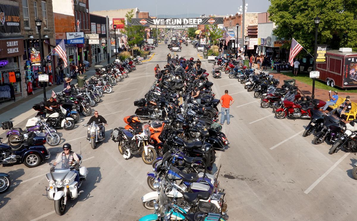 Bikers Gather For The Sturgis Motorcycle Rally As Experts Fear A COVID ...