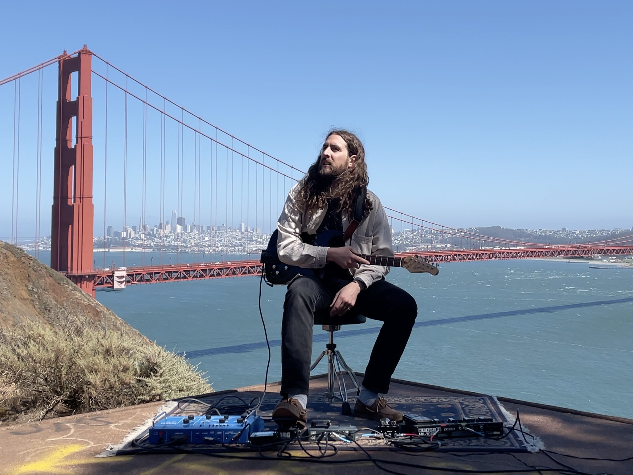 This Musician's Unlikely Duet Partner? The Golden Gate Bridge | NCPR News