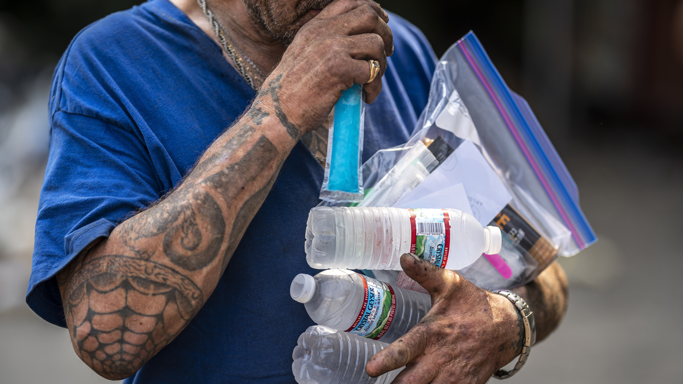 There's A Rush To Help Northwest's Homeless People Cope With Heat : NPR