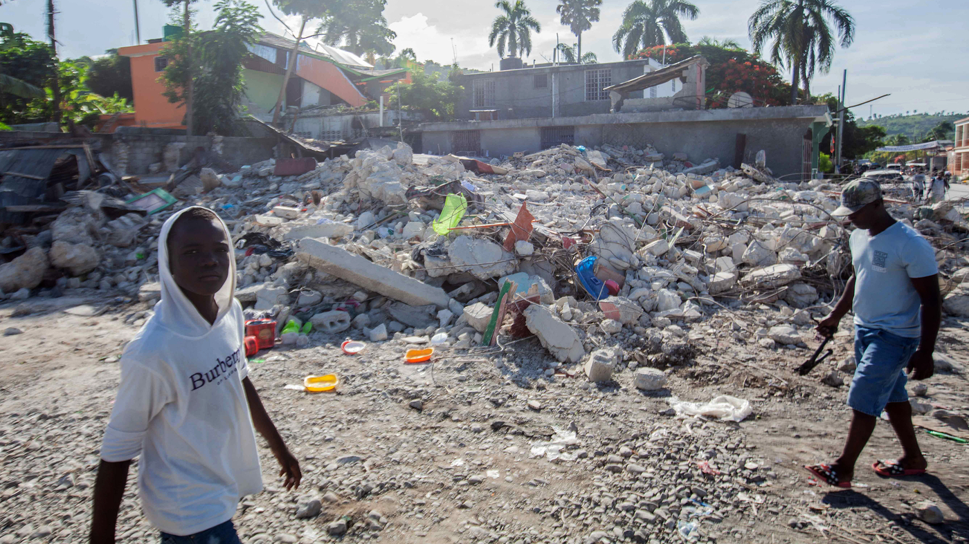 Photos: Aftermath Of Haiti Earthquake : The Picture Show : NPR
