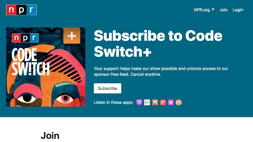 NPR Podcast Subscription Platform is Launching : NPR Extra : NPR