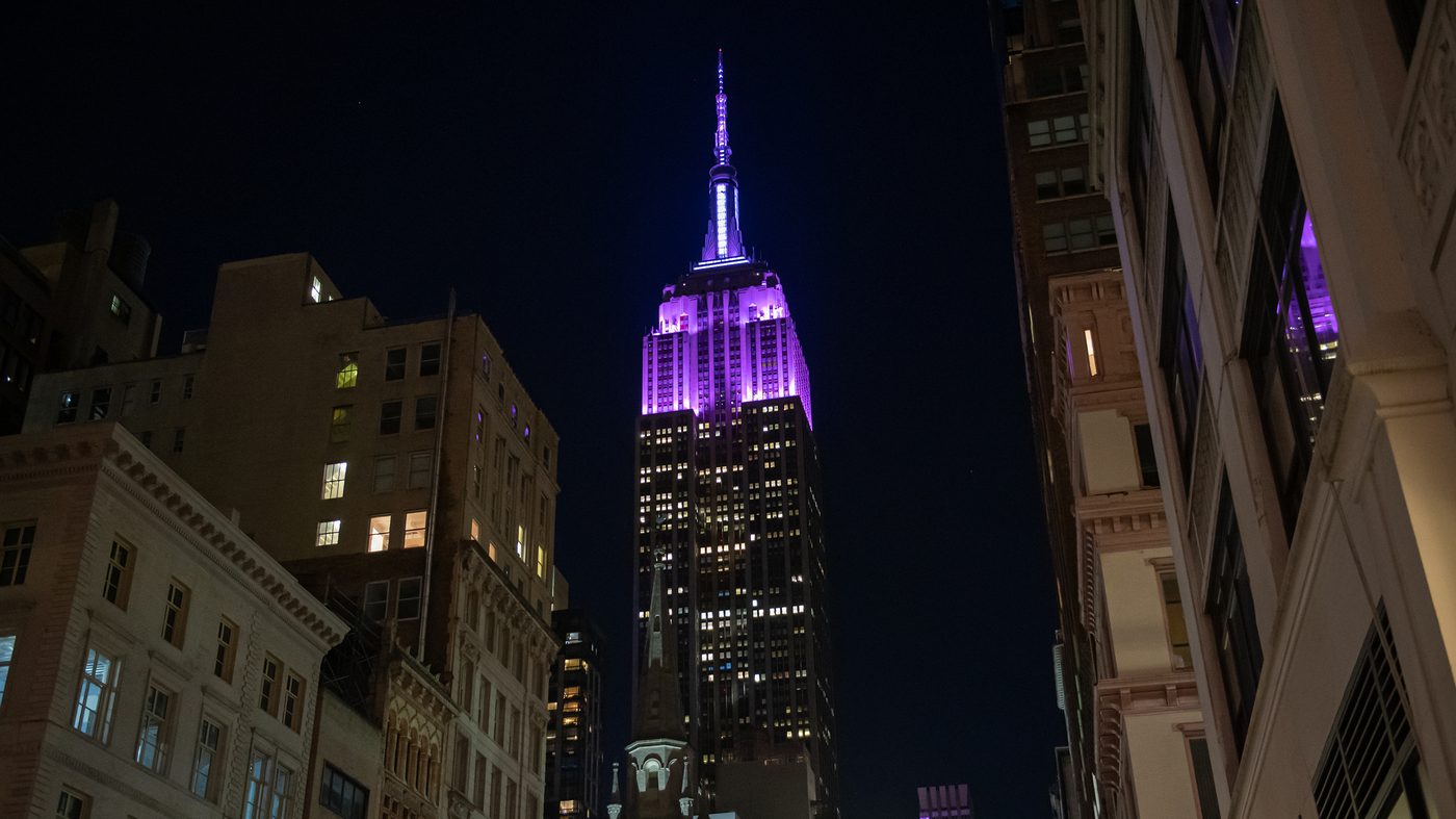 Landmarks Around The World Are Lit In Purple For People With ...