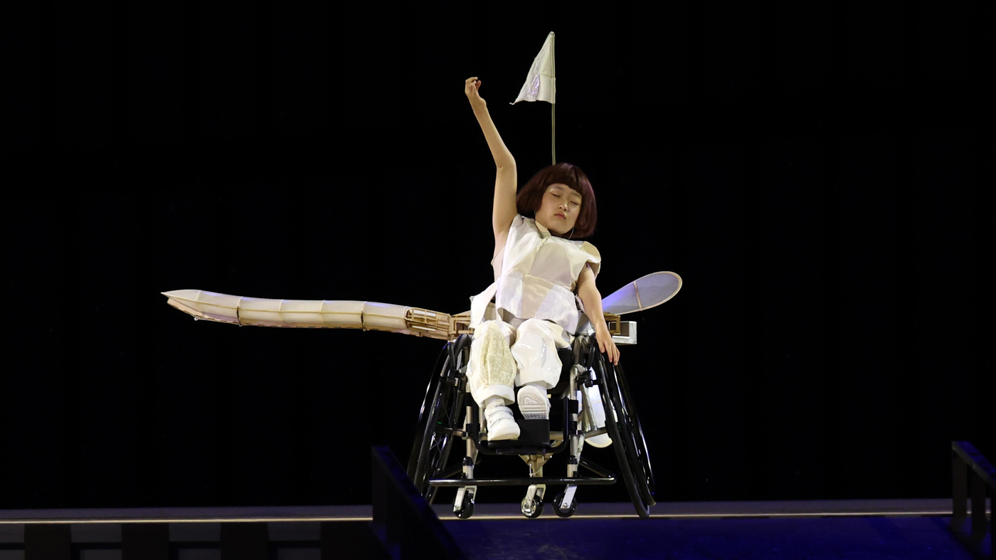 Photos Of The Paralympic Games Opening Ceremony : NPR