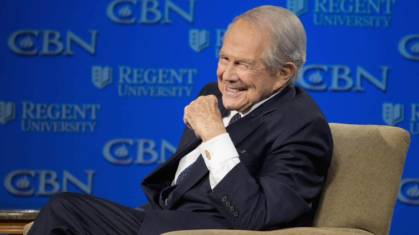 '700 Club' host Pat Robertson steps down after 25 years : NPR
